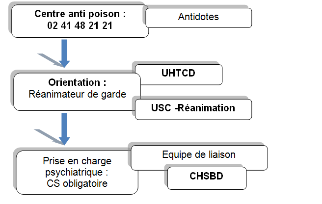Intoxications médicamenteuses volontaires IMV : Prise en ...